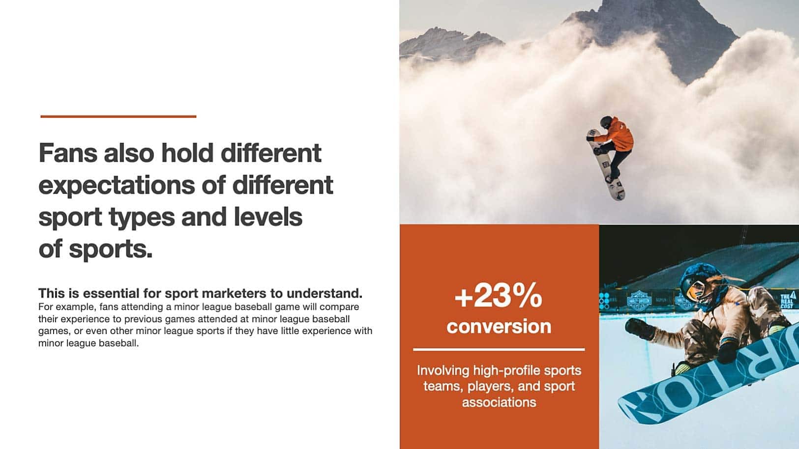 Slide Examples Sport : Slide Number